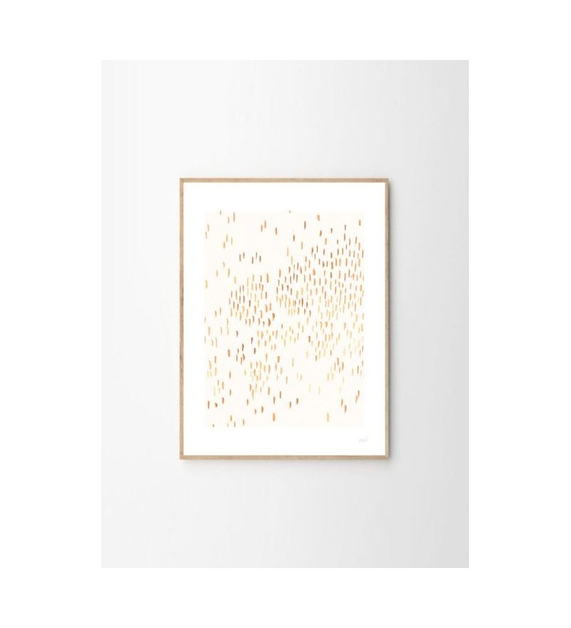 Plakat / Grafika Golden Field Silke Bonde, The Poster Club - Pufa Design